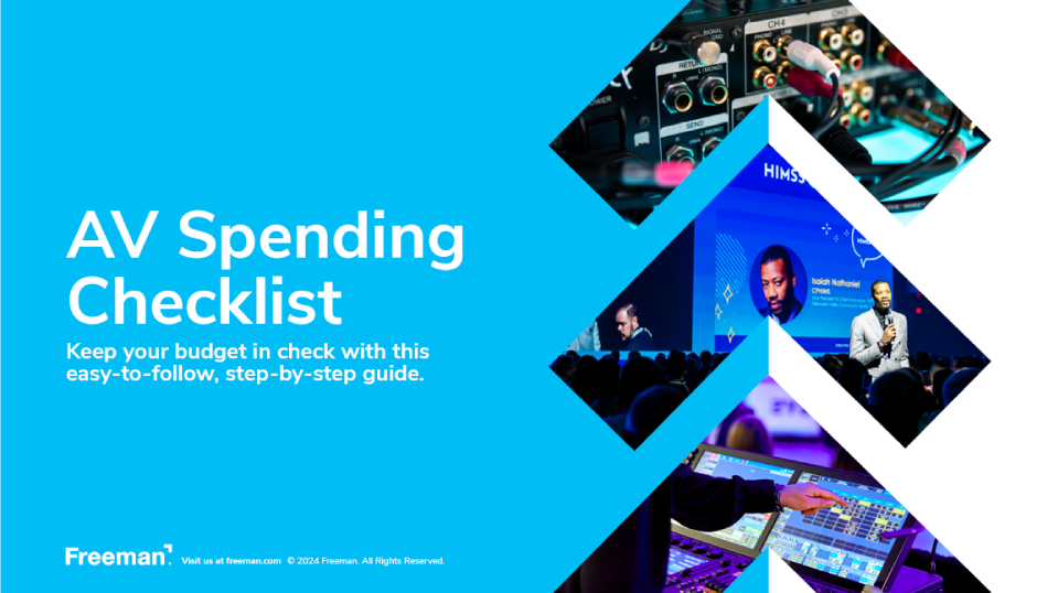 AV Spending Checklist - Freeman